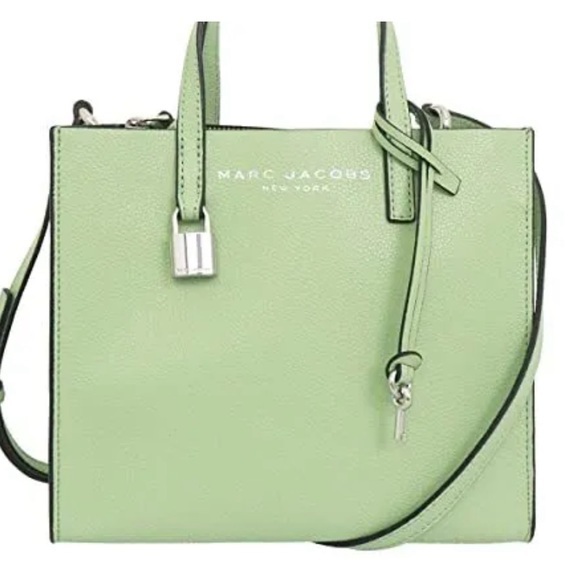 Marc Jacobs | Bags | Marc Jacobs Mini Grind Pebbled Leather Tote Marc ...